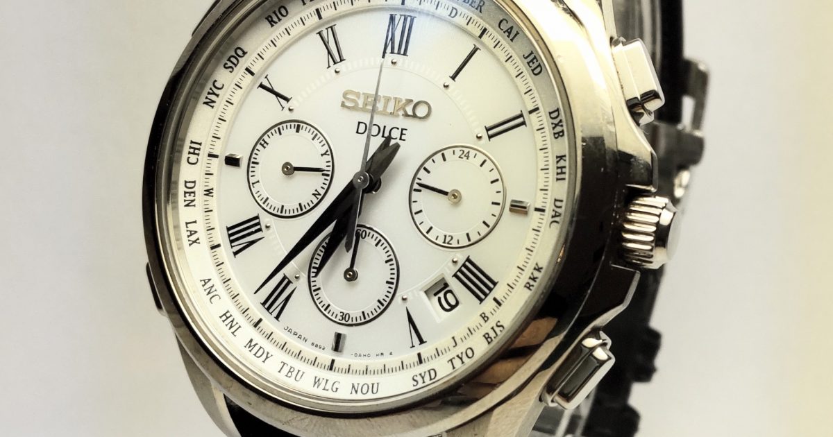 SEIKO セイコー 8B92-0AJ0 バンド交換