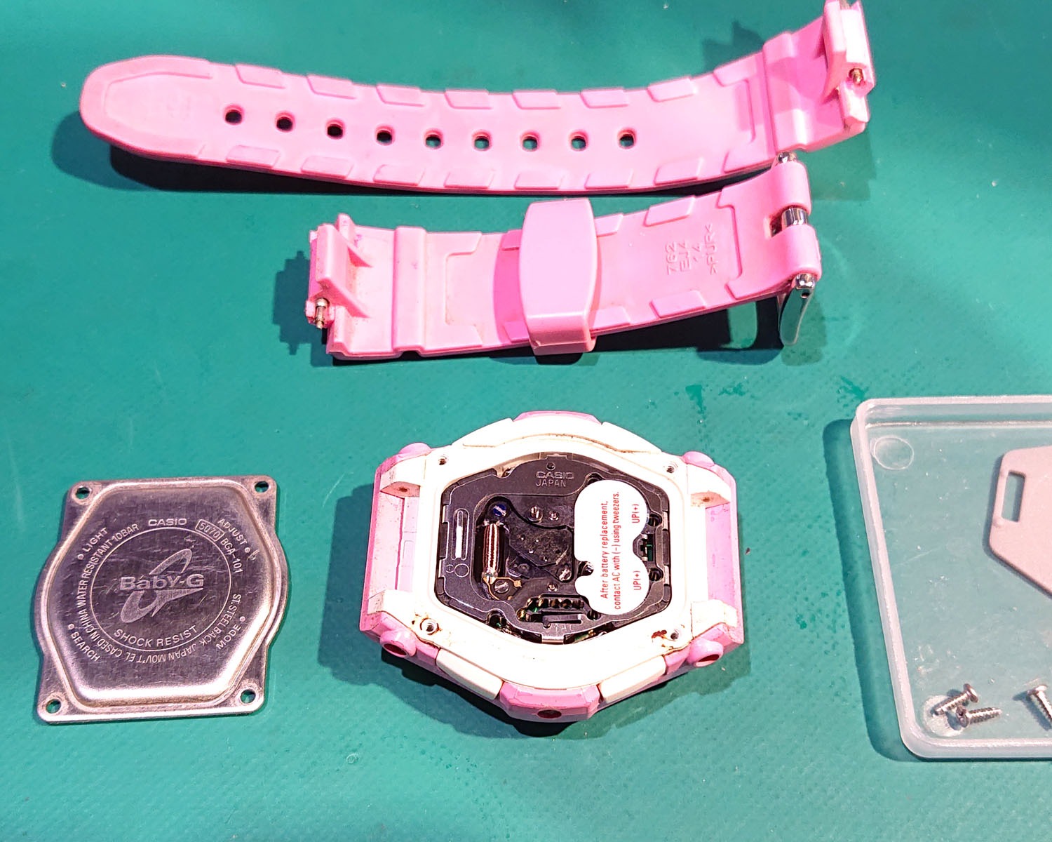 CASIO カシオ Baby-G BGA-101の電池交換