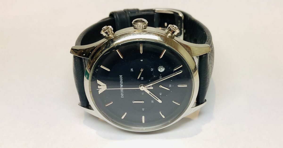 EMPORIO ARMANI エンポリオアルマーニの電池交換