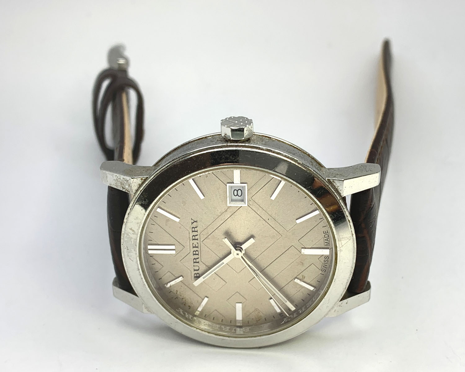 BURBERRY バーバリー BU9011の電池交換とベルト交換