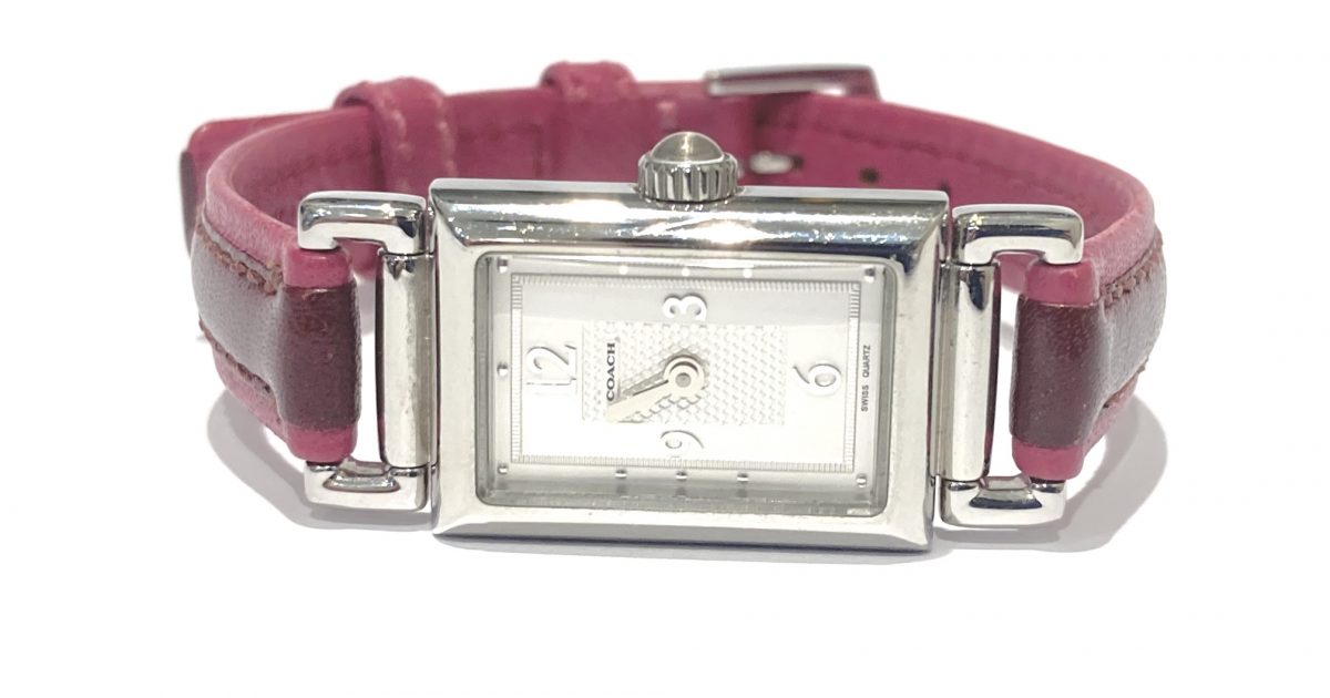 COACH コーチ 0820の電池交換